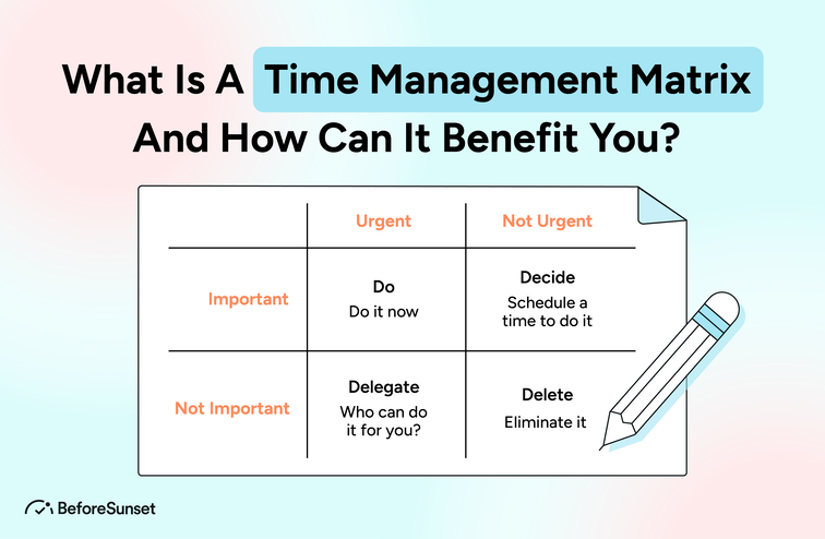 Benefits of Time Management Matrix